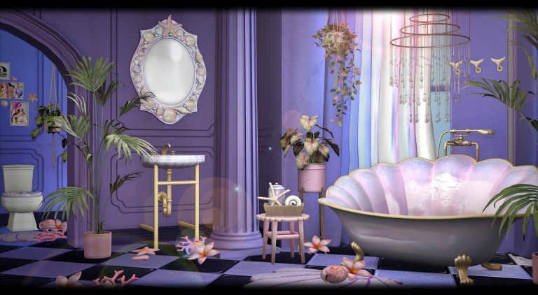 Mermaid Bathroom – Elaine Lectar