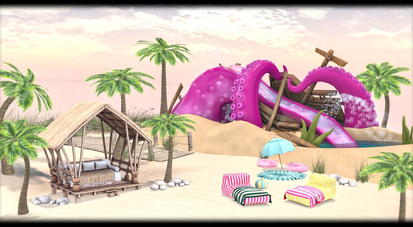 Kraken Slide Water Play – Elaine Lectar